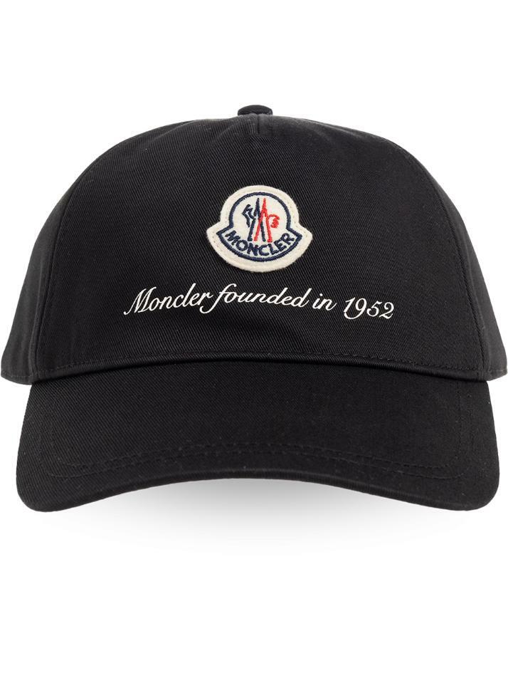 [몽클레어] 24SS 로고 패치 프린팅 볼캡 블랙 3B000 02 0U162 999 | ETERNAL JOURNEY