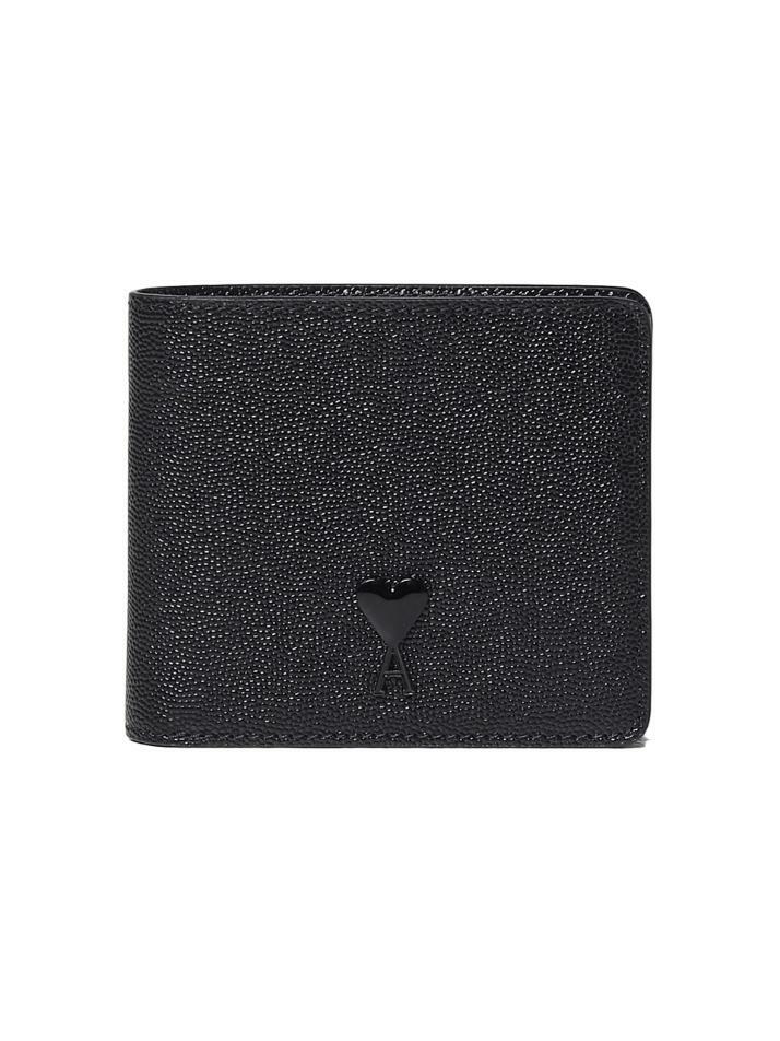 [아미] 23FW 하트 로고 반지갑 블랙 USL012 AL0004 001 | ETERNAL JOURNEY