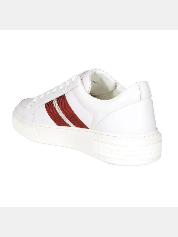 [발리] 23FW 무니 MOONY 스트라이프 스니커즈 화이트 6236586 | ETERNAL JOURNEY