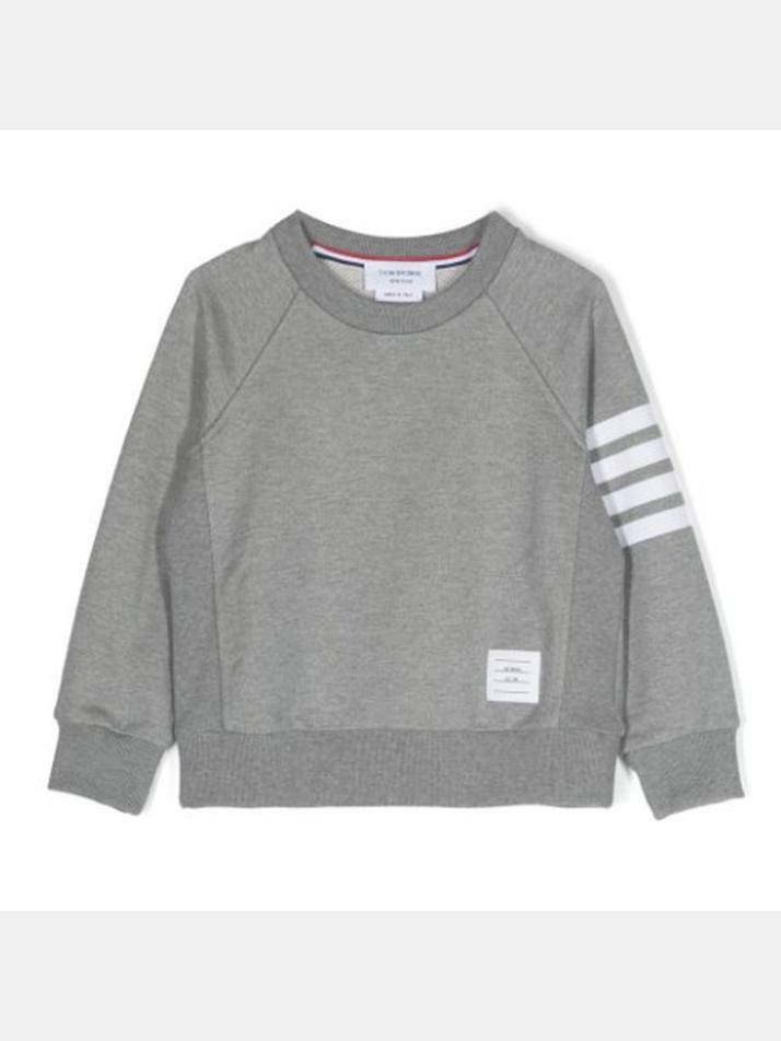 [톰브라운] 22FW 키즈 여성 사선 완장 맨투맨 KJT001A 07132 035 | ETERNAL JOURNEY