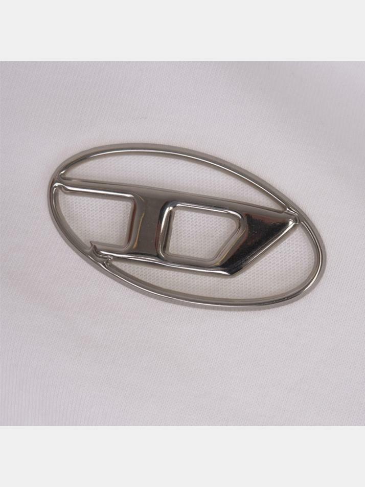 [디젤] 24FW T-UNCUTIE 로고 티셔츠 화이트 A15402 0HERS 100 | ETERNAL JOURNEY