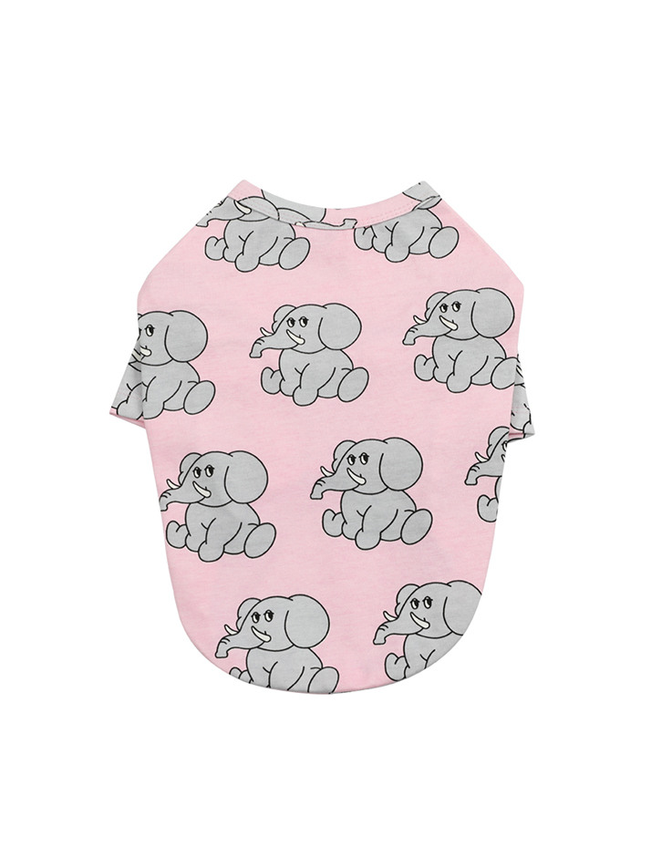 Iconic Jelly Phant T-shirt : Baby Pink (아이코닉 반팔) | ETERNAL JOURNEY