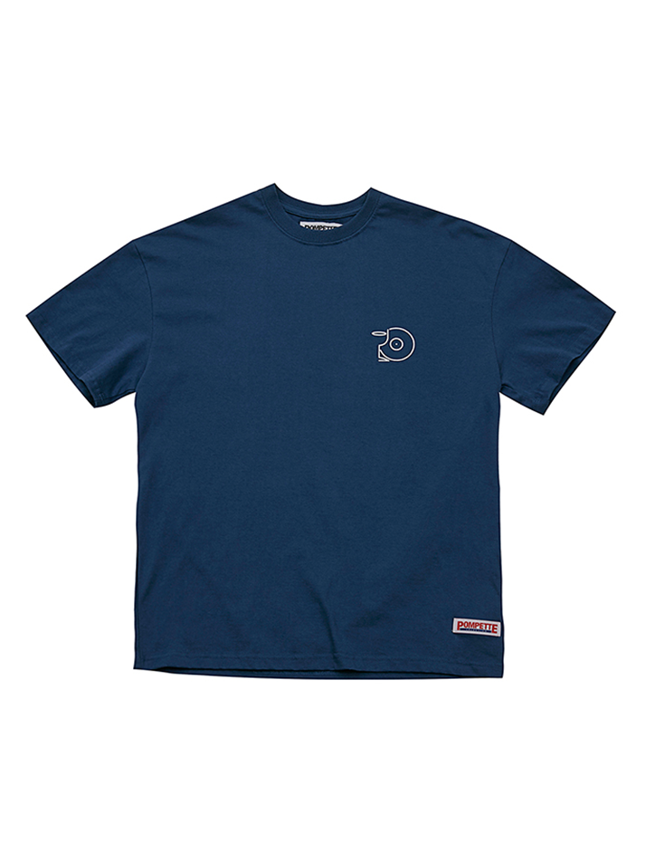 오리지널 로고 티셔츠 - blue | ETERNAL JOURNEY