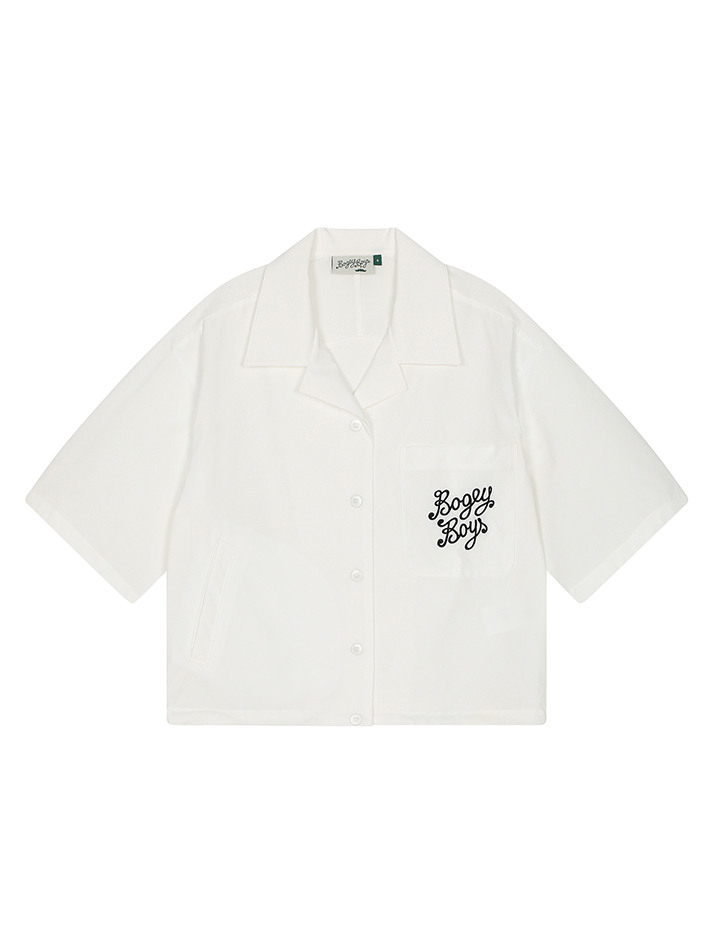 BB OVER FIT WOMEN OPEN SHIRTS JACKET_WHITE | ETERNAL JOURNEY