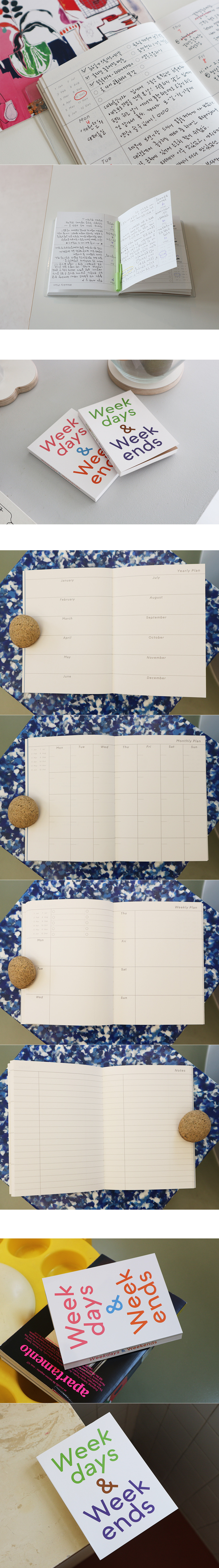 Weekdays & Weekends (만년형 다이어리) | ETERNAL JOURNEY