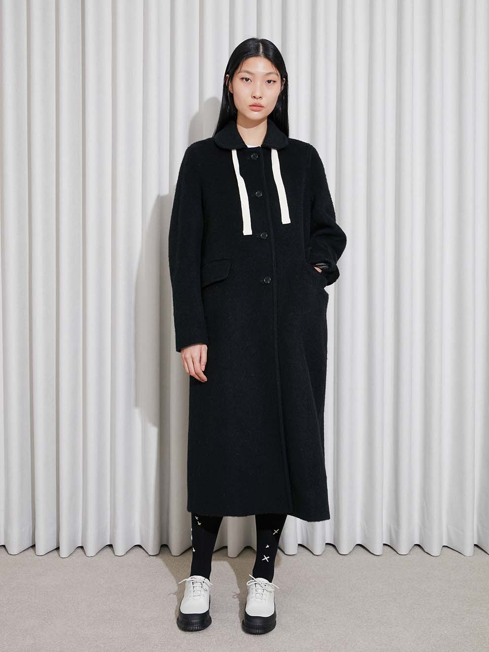 Mohair String Coat | ETERNAL JOURNEY