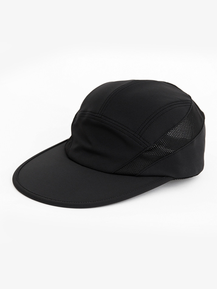 Stream Softshell Cap - Black | ETERNAL JOURNEY
