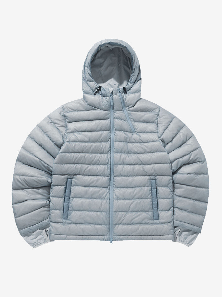 23FW SUFFIX PUFFER JACKET SKY BLUE | ETERNAL JOURNEY